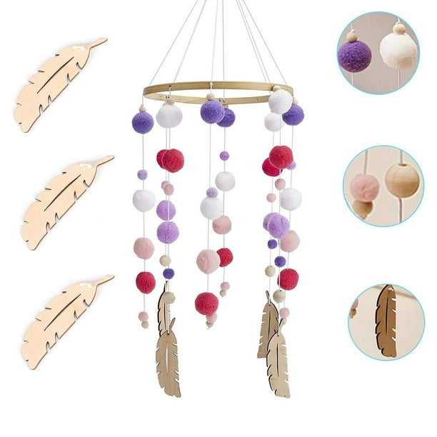 Mobile wind chime, baby wind chime, cot mobile wind chime, Nordic wind ...