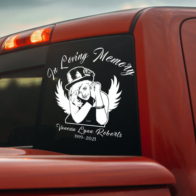 Custom in memory car decals store