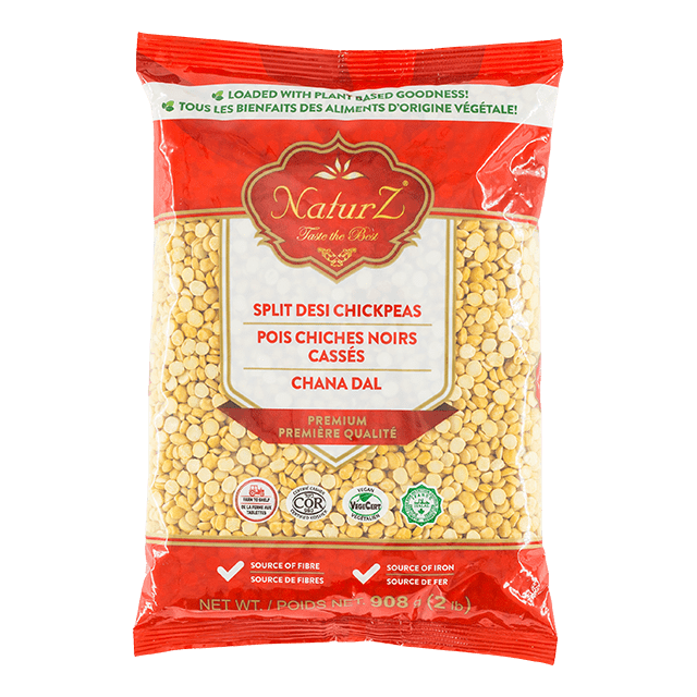 Click here for Naturz Split Desi Chickpeas - Chana Dal  2 Lb 908g prices
