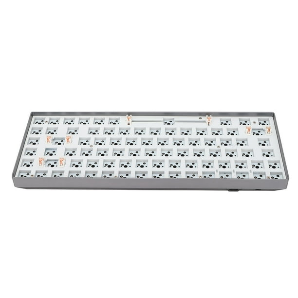 84 Key 75% DIY Mechanical Keyboard Kit, RGB Backlit Hot Swappable ...
