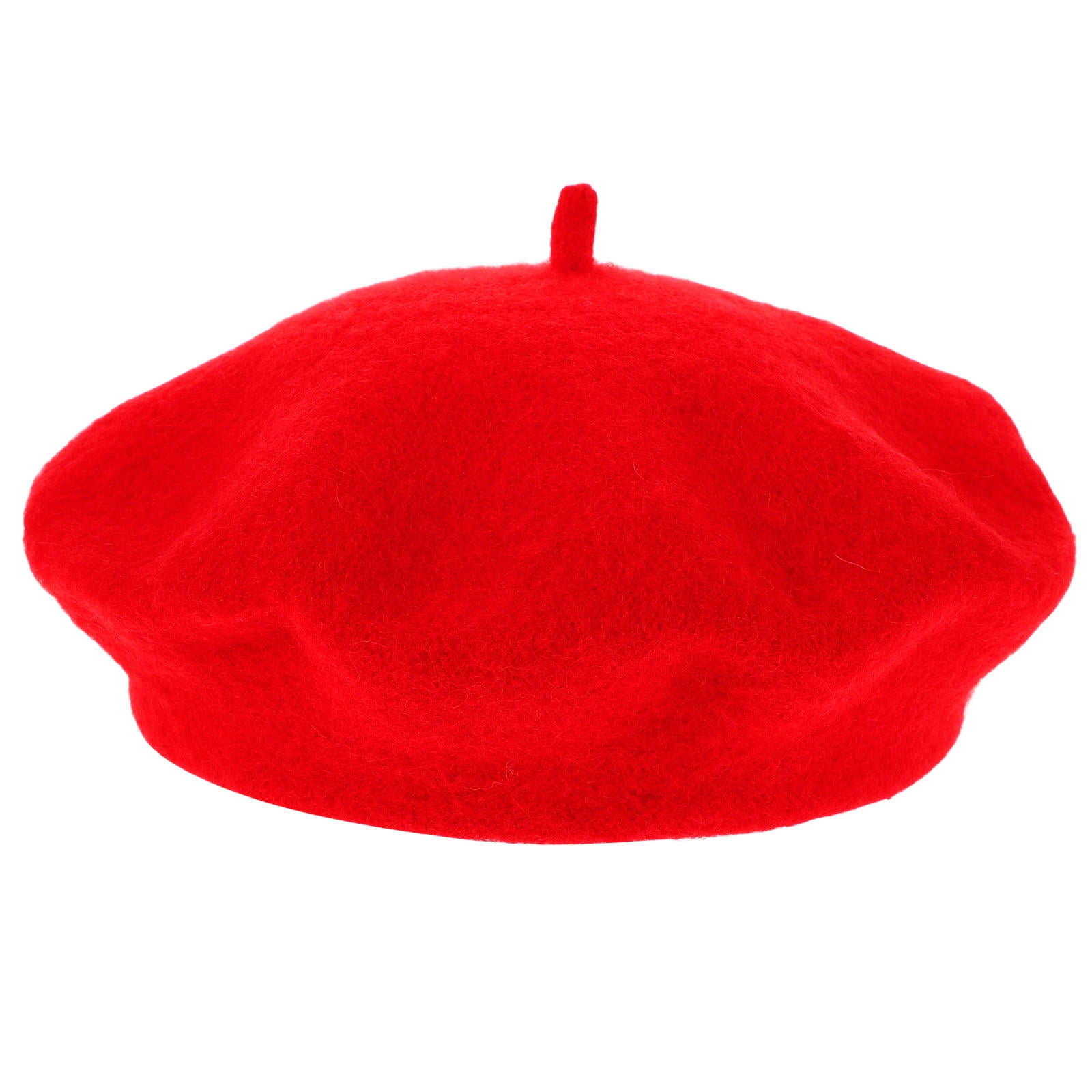 Click here for Hampplies 1pcs Red Acrylic Beret Hat Cozy Warmth F... prices