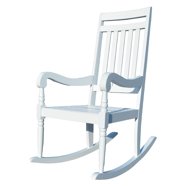 B&Z KD-30B Wooden Rocking Chair Classic Porch Rocker Outdoor Indoor ...