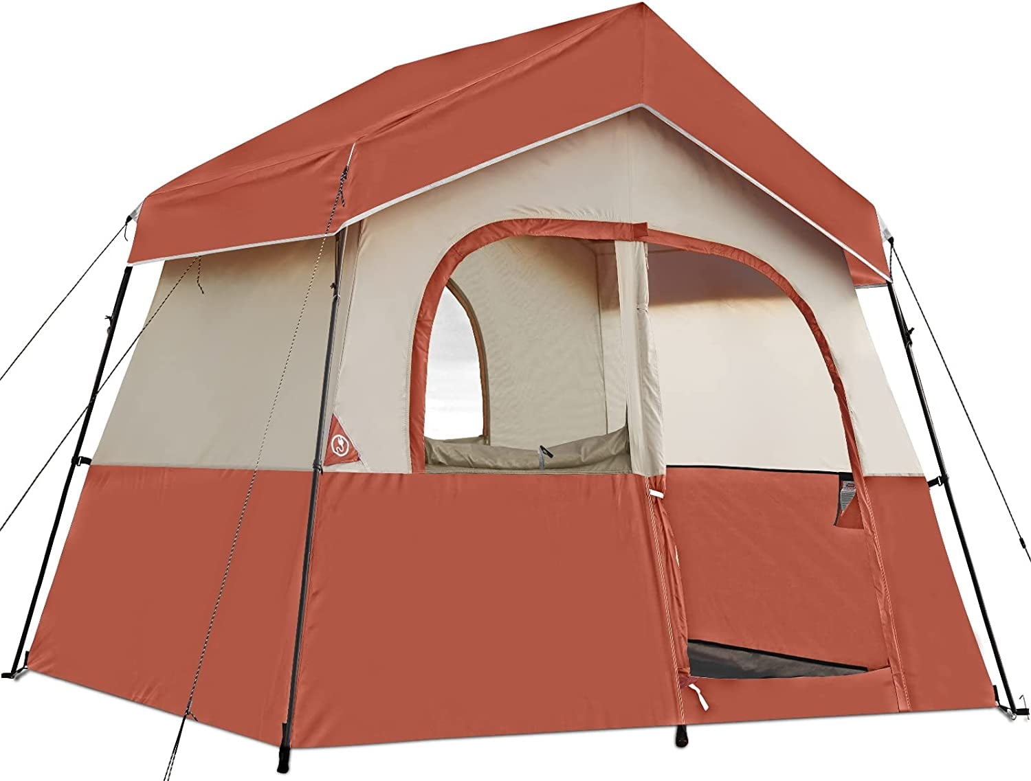 HIKERGARDEN 6 Person Camping Tent - Portable Easy Set Up Family Tent ... HIKERGARDEN 6 Person Camping Tent - Portable Easy Set Up Family Tent ...