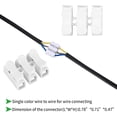 65 Pcs Spring Wire Connectors, Spring Clamp Terminal Cable Clamp ...
