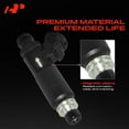 A-Premium Set of 6 Fuel Injectors Compatible with Mitsubishi Montero ...