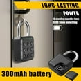 DELSWIN Combination Lock for Locker - 6-Digit Combo Lock Waterproof ...