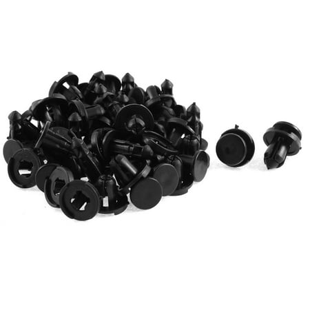 30 Pcs Black Plastic Weatherstrip Moulding Guard Fastener Rivet ...