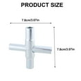 4 Way Sillcock Key Multifunctional Wrench Key Steel Sillcock Key ...