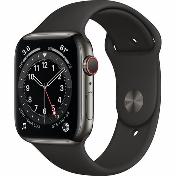 Free Shipping! Restored Apple Watch Gen 6 Series 6 Cell 44mm Graphite ...