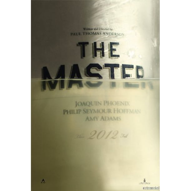 Master The Movie poster Metal Sign Art Print 8x12 Multi-Color Square ...