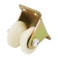 1pcs V Nylon Grooved Rollers 30mm Heavy Duty Sliding Door Rollers With Stand Lifting Rope Pulley