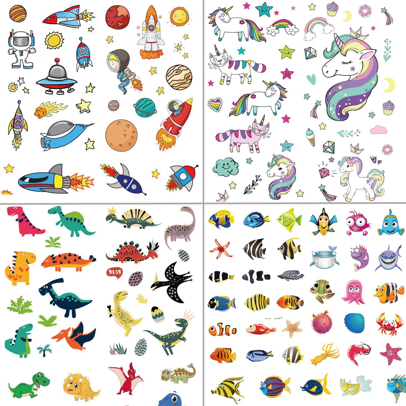 Click here for Ooopsi 250pcs Temporary Tattoos For Kids Birthday... prices