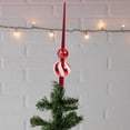 LOLIPPYY Unique Red Sphere Christmas Tree Topper Plastic Gourd Shape ...