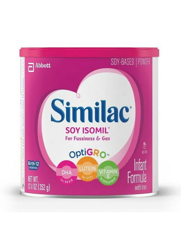 Similac for Sensitive Tummies Baby Formula (Sensitive, Soy, Spit-up ...