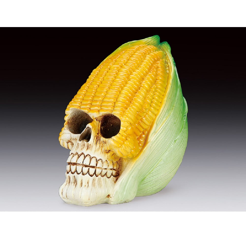 Corn Skull Figurine - Walmart.com