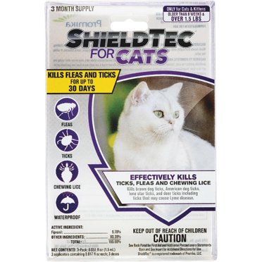 Sentry FiproGuard Plus Flea & Tick Prevention Medicine Drops for Cats ...