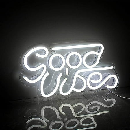 White Neon Sign Led Neon Wall Signs Usb Neon Sign Lights Decor For ...