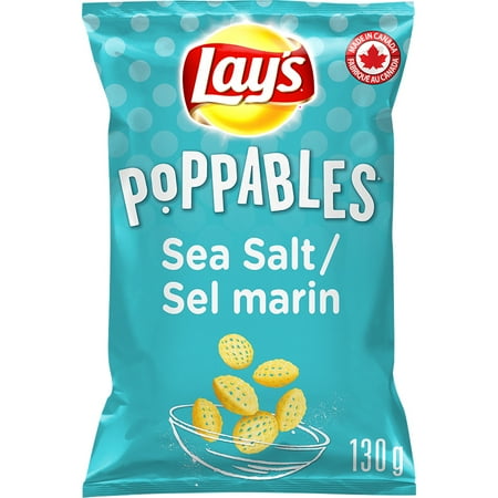 Lay’s Poppables Sea Salt flavoured potato snacks, 130g - Walmart.ca