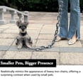Iron Paw Chain Leash, Giant Chain Leash for Small Dog (71" Long ...