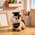 Khaki Khaki Phd Pony Plush Toy Cotton Doctor Cap Graduation Stuffed ...