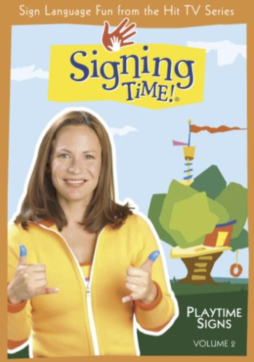Signing Time Volume 2 Playtime Signs DVD By Rachel de Azevedo Coleman ...