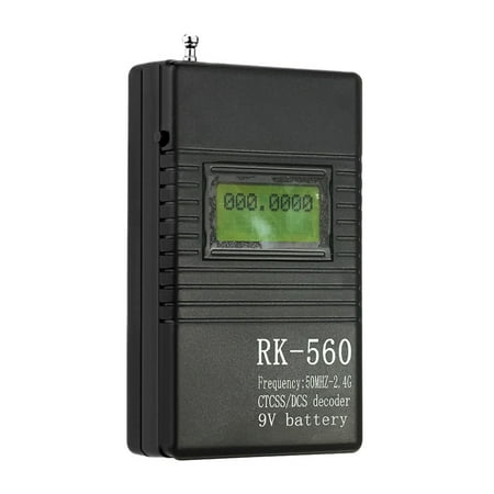 RK560 50MHz-2.4GHz Portable Handheld Frequency Counter Mini frequency ...