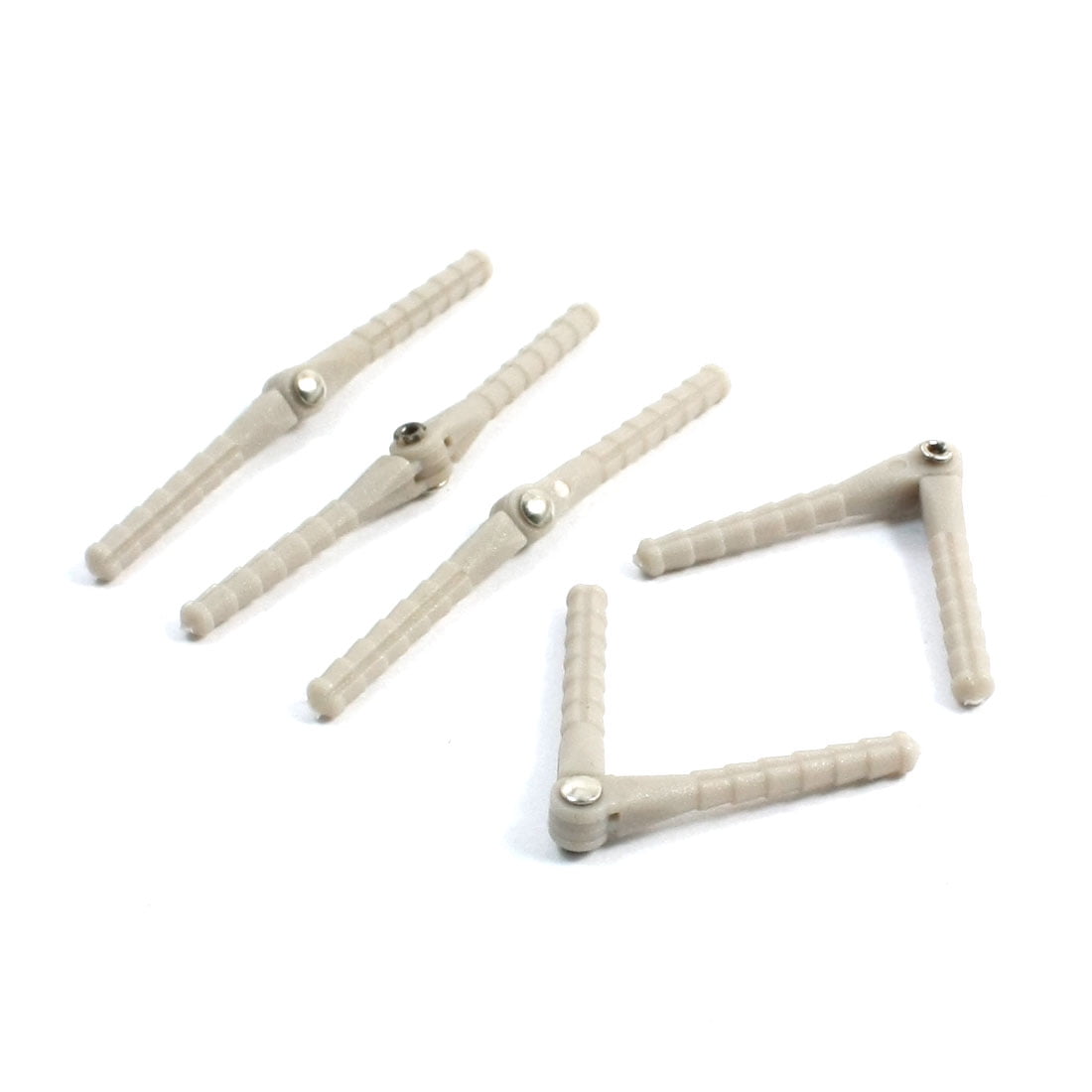 Uxcell 5pcs Gray Plastic 48 x 2.5mm Super Hinge Points f DIY Aircraft ...