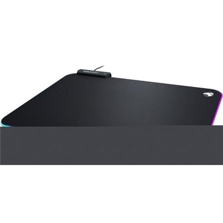 Roccat RCROC13370 Sense AIMO Gaming Mouse Pad with RGB Lighting, Blue ...