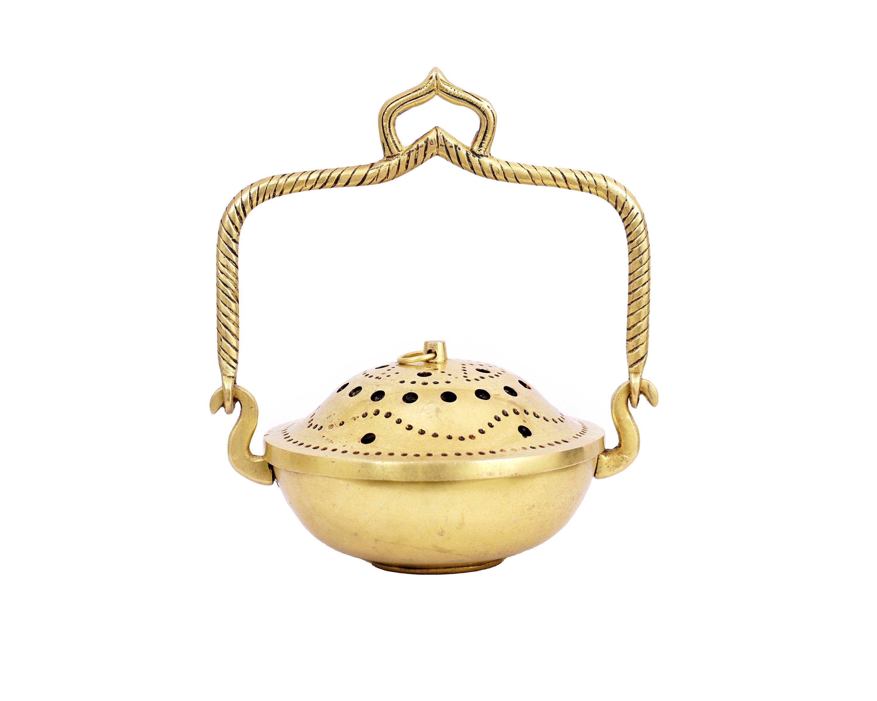Brass Aarti Pooja hanging Dhoop Small Diya for Aarti, Home, Puja ...