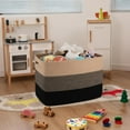 108L Super Large Blanket Basket, 25”x16”x16” Rectangle Woven Baskets ...