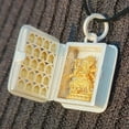 ANXPTIME Spiritual Protection Buddhas Box Pendant Necklace Adjustable ...