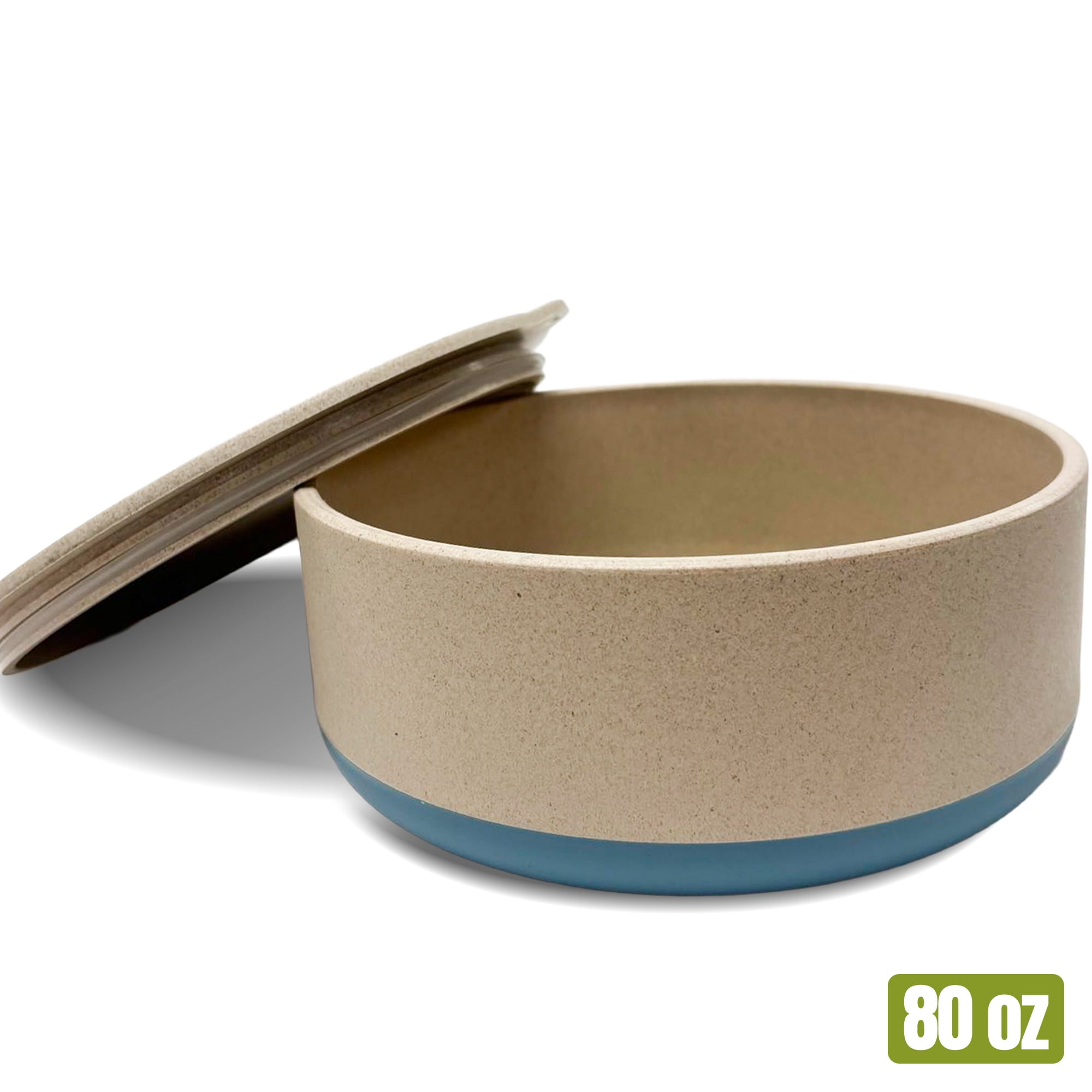 TerraBowl Sandstone Beige 80 oz.- Forest Green - Walmart.ca