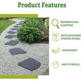 Recycled Rubber Flagstone Stepping Stone - Walmart.com