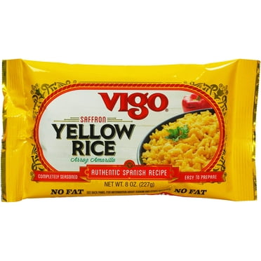 Vigo Yellow Rice Rice, 10 oz (Pack of 12) - Walmart.com