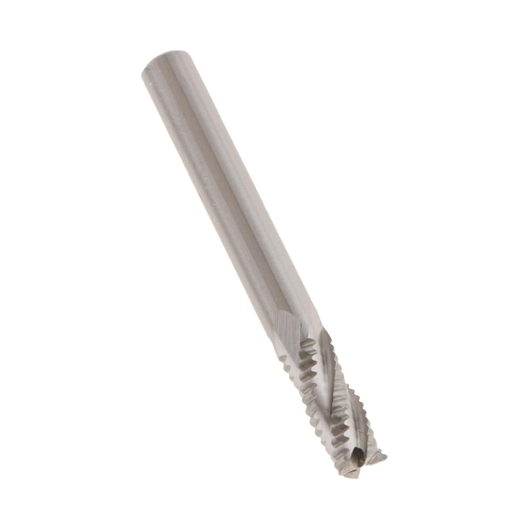 Brocas de enrutador CNC Cola HSS de acero de alta velocidad 4 flautas ...