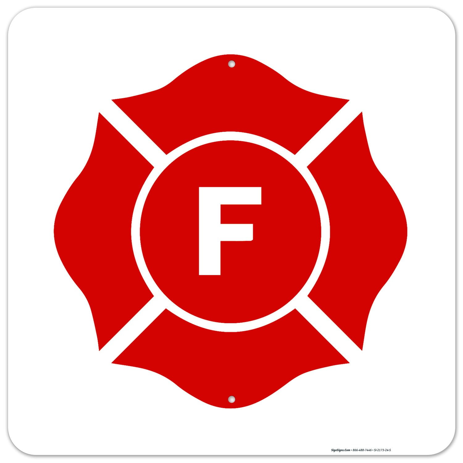 Floor Truss Sign, 24x24 Aluminum - Walmart.com