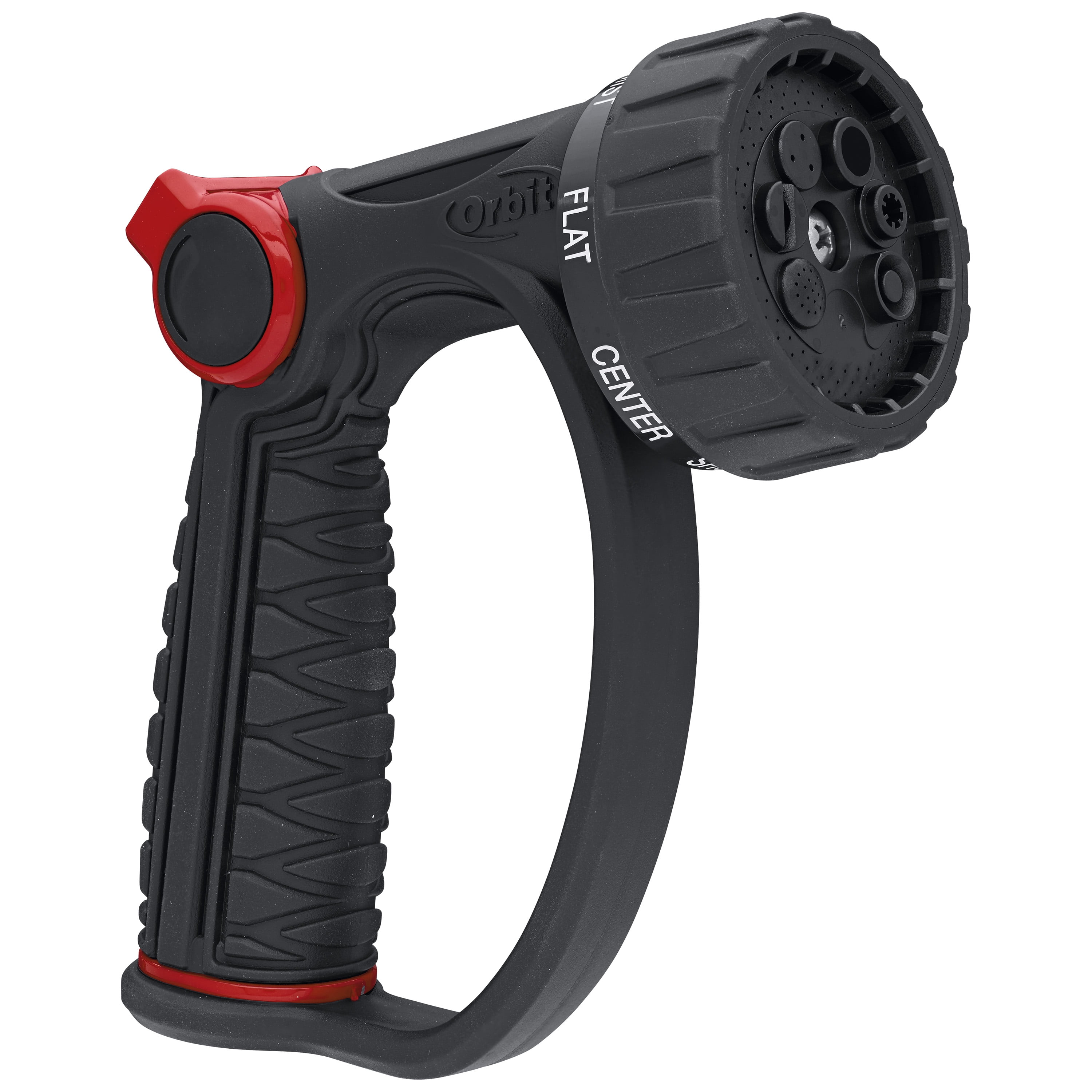 Orbit Pro Flo 7-Pattern Thumb Control D-Grip Nozzle - Walmart.com