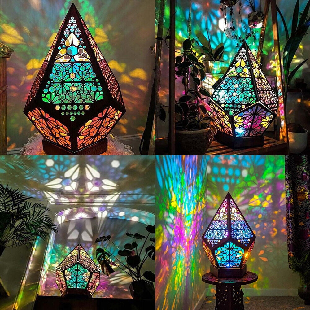 US 2-4 Pack Night Decorative LED Light Living Room Home Decor Modern ...