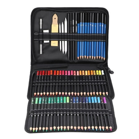 Ccdes Sketch Tool Set,95pcs Art Painting Sketch Tool Kit with Colored ...
