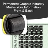 ID Police Identity Protection Roller Stamp by BulbHead - Helps Stop ID ...