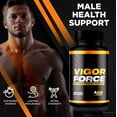 NutraVibe Vigor Force, High Performance Formula, Men's Wellness, Energy ...