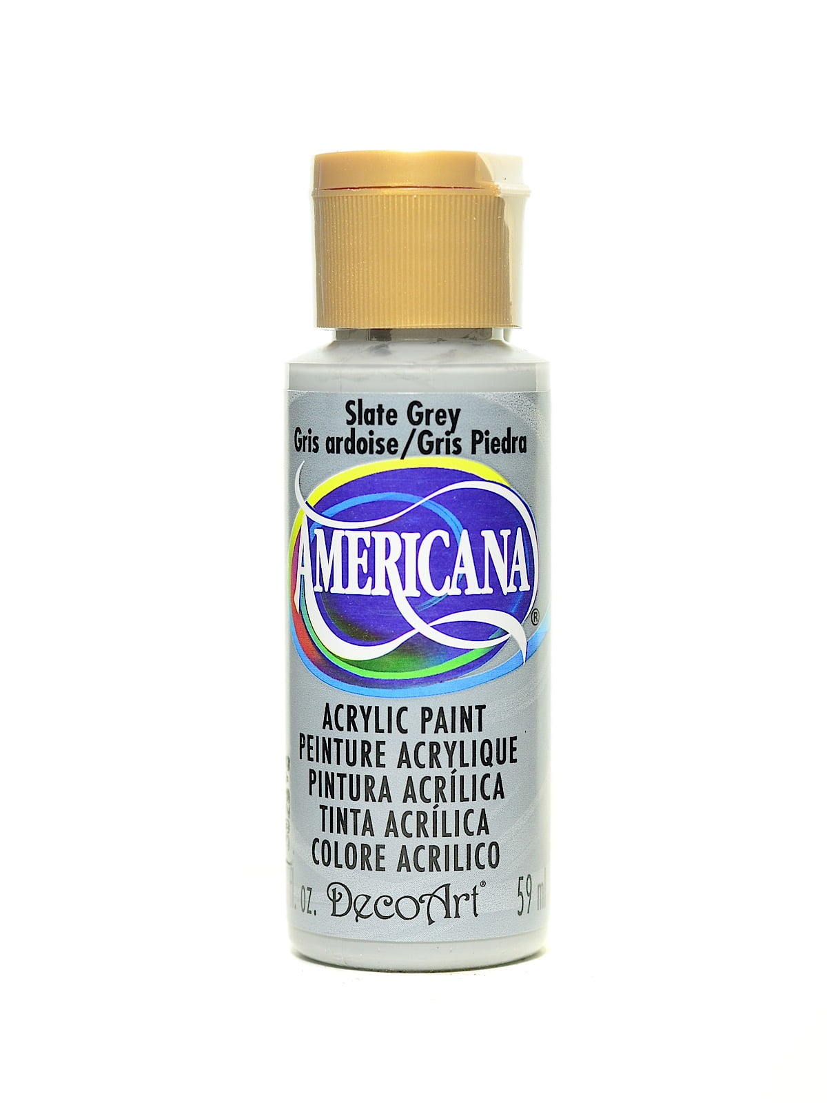 Americana Acrylic Paints slate gray, 2 oz. (pack of 8) - Walmart.com