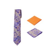 George Teal Modern Plaid Tie - Walmart.com