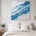 Canvas Print Wall Art Oil Paintings Abstract Watercolor Ocean Beach ...