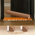 QNIGLO Weighted Door Draft Stopper 32", Heavy Duty Under Door Draft ...