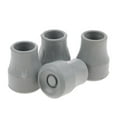4Pcs Crutch Tips 7/8 Inch Crutch Tips Heavy Duty Rubber Crutch ...