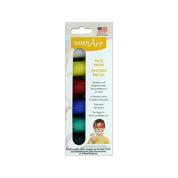 Face Paint Set .75ozPrimary6pc - Walmart.com - Walmart.com