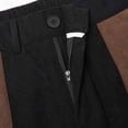 Bnwani Men Pants Fashion Straight Leg Color Block Cargo Button with ...