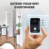 RangeXTD WiFi Extender - Up To 300mbps 2.4GHz WiFi Booster, Router, and ...