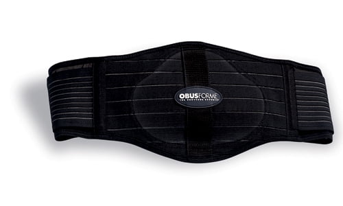 Back Belt-Male Medium/Large Black Obusforme - Walmart.com